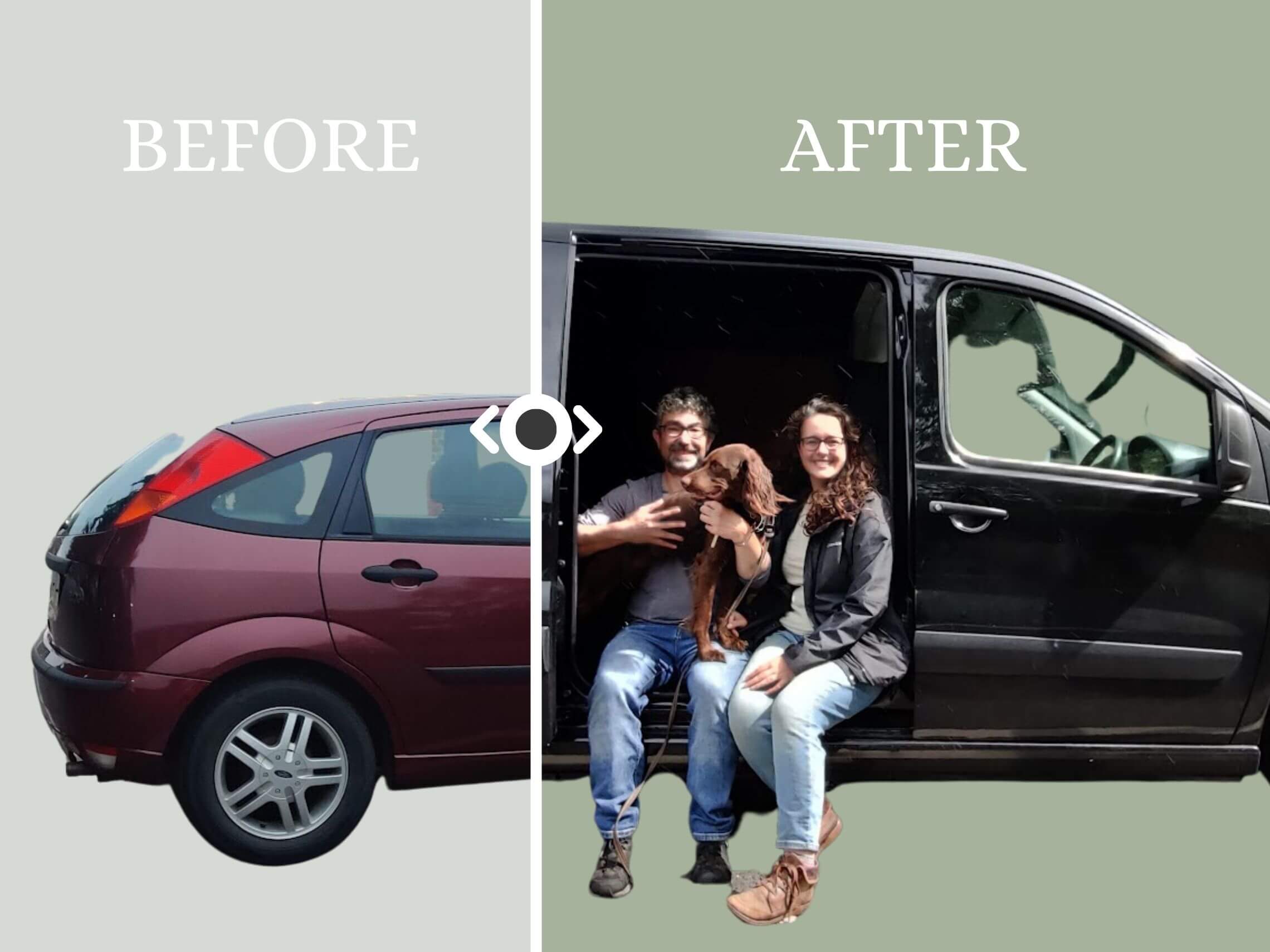 Making the swap | From car to van - Anywayward